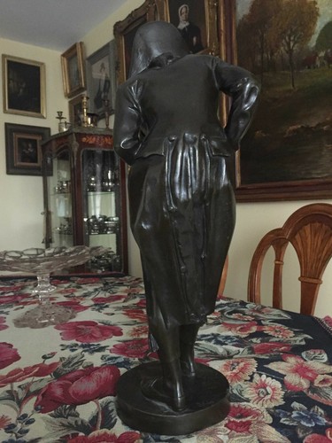 Pierre Louis DÉTRIER (1822-1897), FRENCH BRONZE SCULPTURE LE MUSCADIN ...