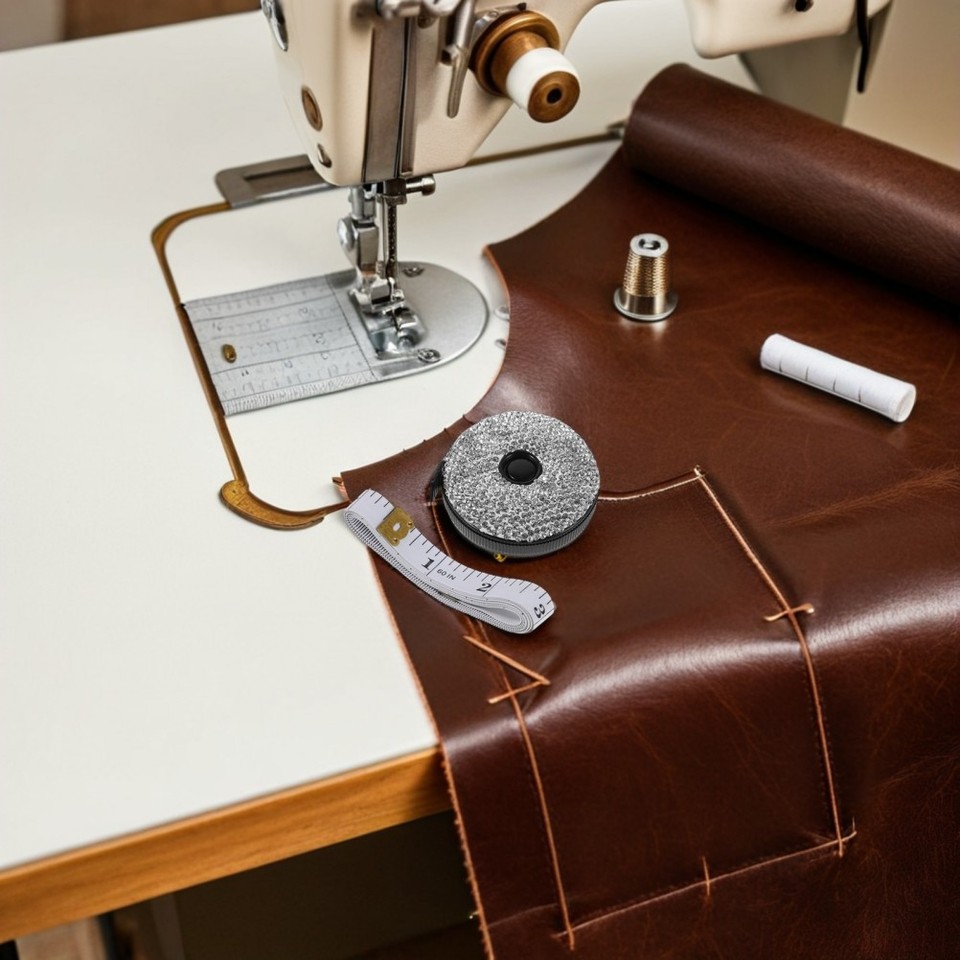 2PCS Rhinestone Tape Measure Retractable Measuring for Body Fabric ...