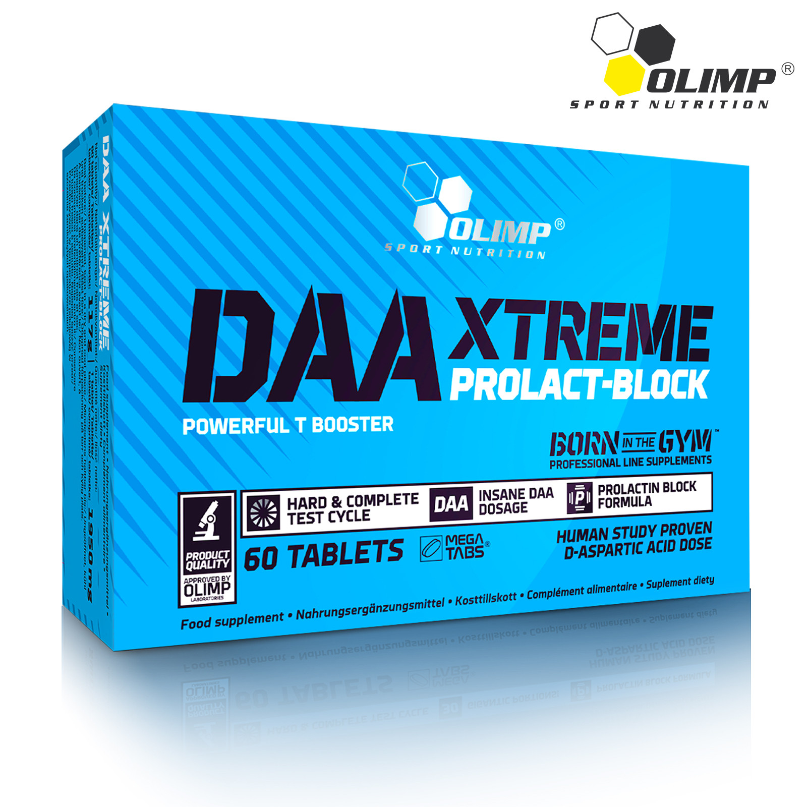 DAA XTREME in Tablets Testosterone Booster - Prolactin Blocker - Muscle ...