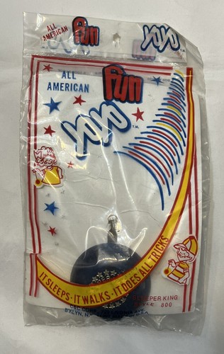 GROOVY 70's 1971 All American YOYO NOS Vintage NEW IN PACKAGE TOY Dark ...