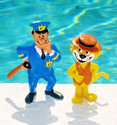Hanna Barbera Officer Dibble & Top Cat 1986 Comics Spain 2.5" PVC ...