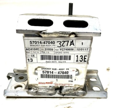 New OEM TOYOTA PRIUS Front Driver Side Bumper Bracket 2010-15 57014 ...