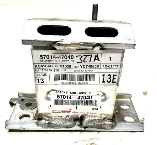 New OEM TOYOTA PRIUS Front Driver Side Bumper Bracket 2010-15 57014 ...