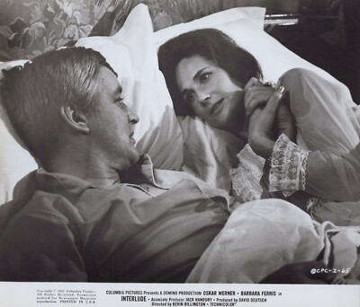 Oskar Werner + Barbara Ferris in Interlude (1968) Vintage Photo K 586 | eBay
