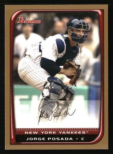 Jorge Posada 2008 Bowman #90 BASEBALL Card | eBay
