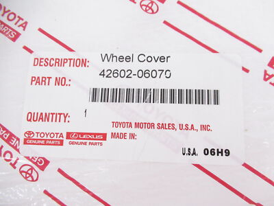 Genuine OEM Toyota 42602-06070 Wheel Cover Hub Cap 2015-2017 Camry | eBay