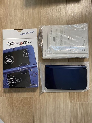 New Nintendo 3DS LL Metallic Blue - Used Console - Japan Version | eBay
