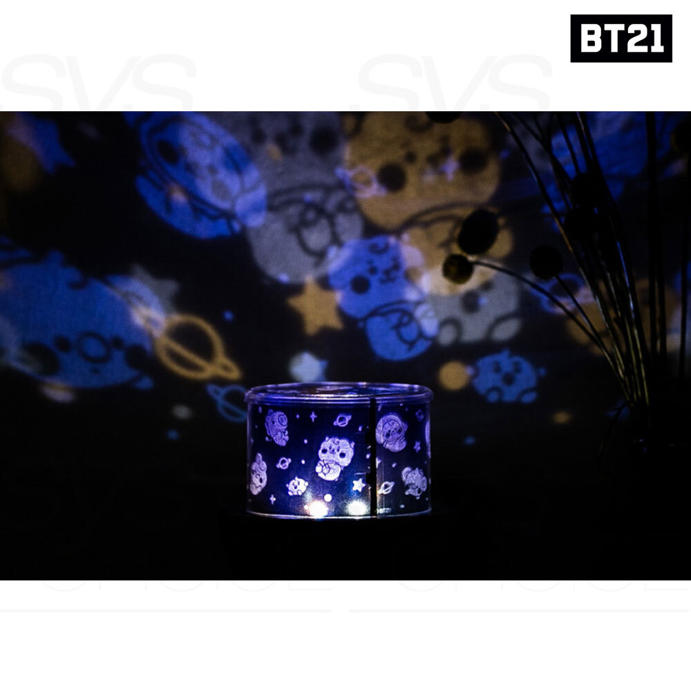 BTS BT21 Official Authentic Goods Projector Lamp Speaker + Express ...