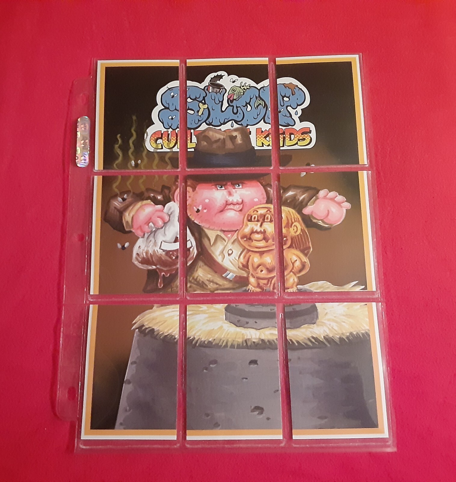 garbage pail kids puzzle indiana jones Harrison Ford slop culture kids ...