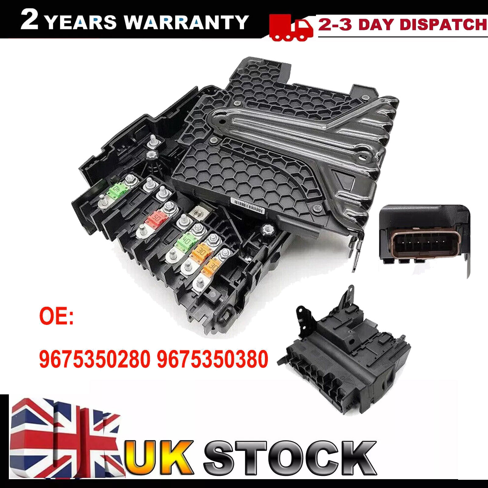 Protection Unit Battery Manager BPGA Module Fit Peugeot 308 3008 5008 ...