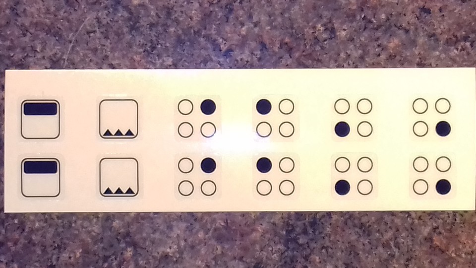 DUAL SET 4 RING STOVE STICKERS HOB OVEN REPLACEMENT DECALS LABELS ...