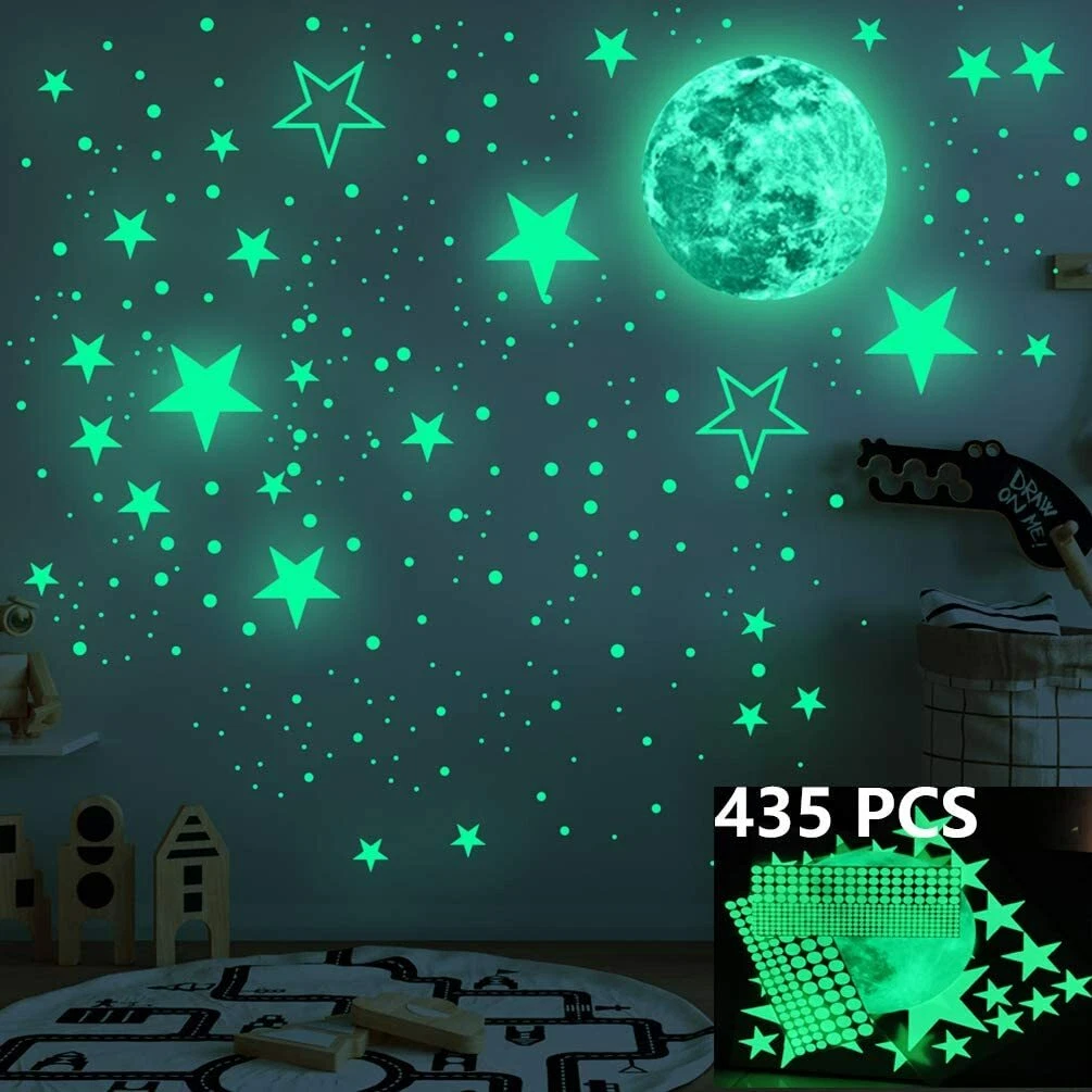 Glow In The Dark Stars Stickers