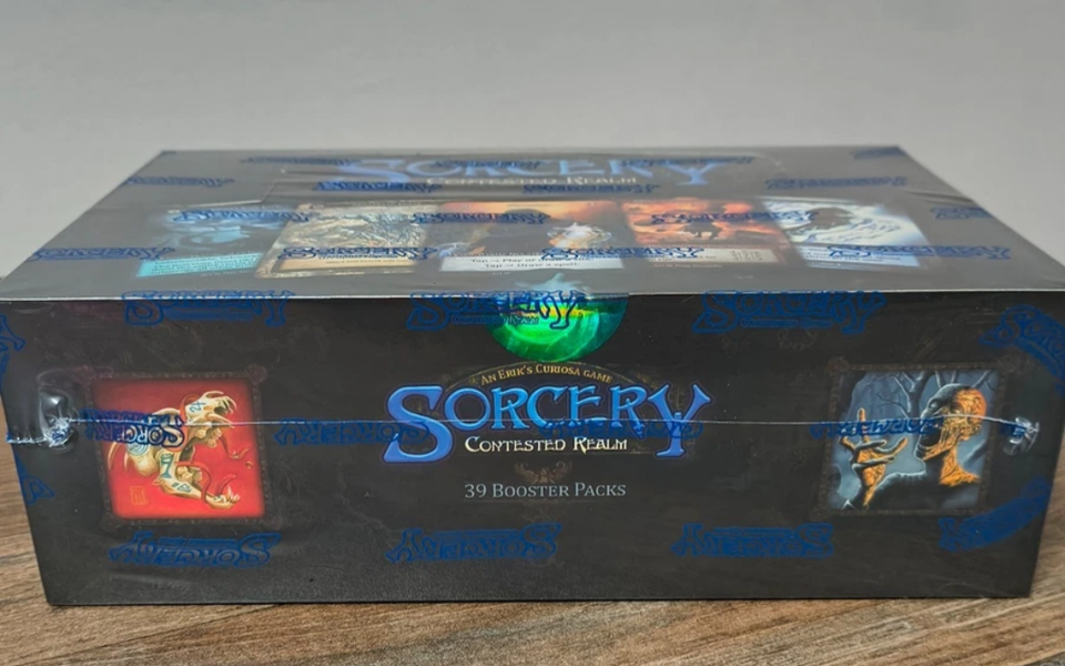 Sorcery Contested Realm TCG Alpha Booster Box SEALED Kickstarter | eBay