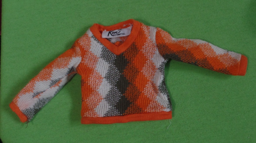 Vintage Ken Clothes - Vintage Ken 791 Fun on Ice Sweater | eBay