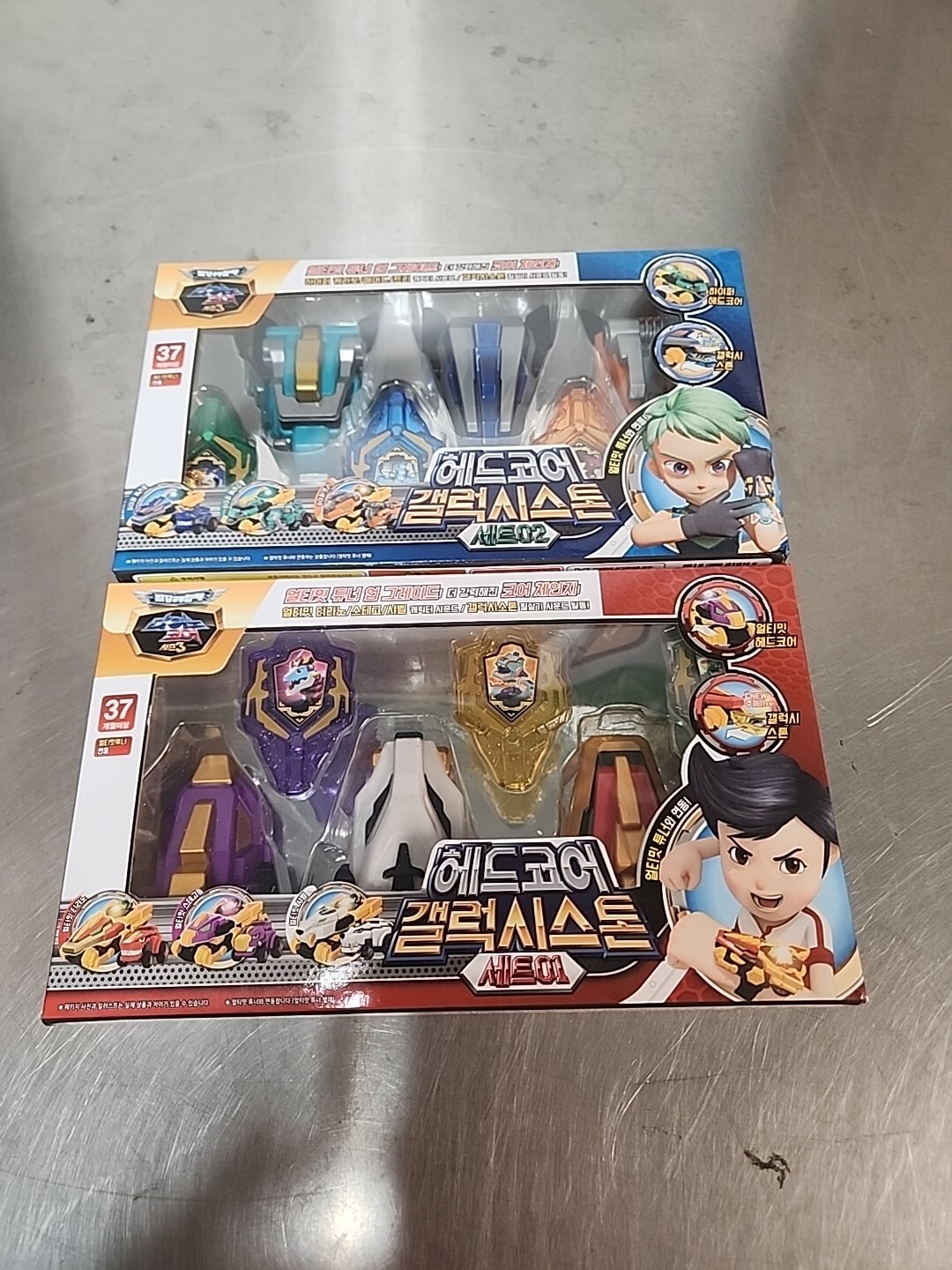 Dino Core Season 3 HEAD CORE GALAXY STONE SET 01 02 two sets for ...