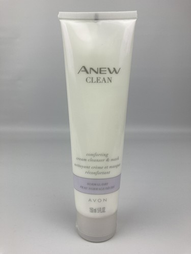 AVON ANEW CLEAN Comforting Cream Cleanser & Mask Normal/Dry Skin 5 fl ...