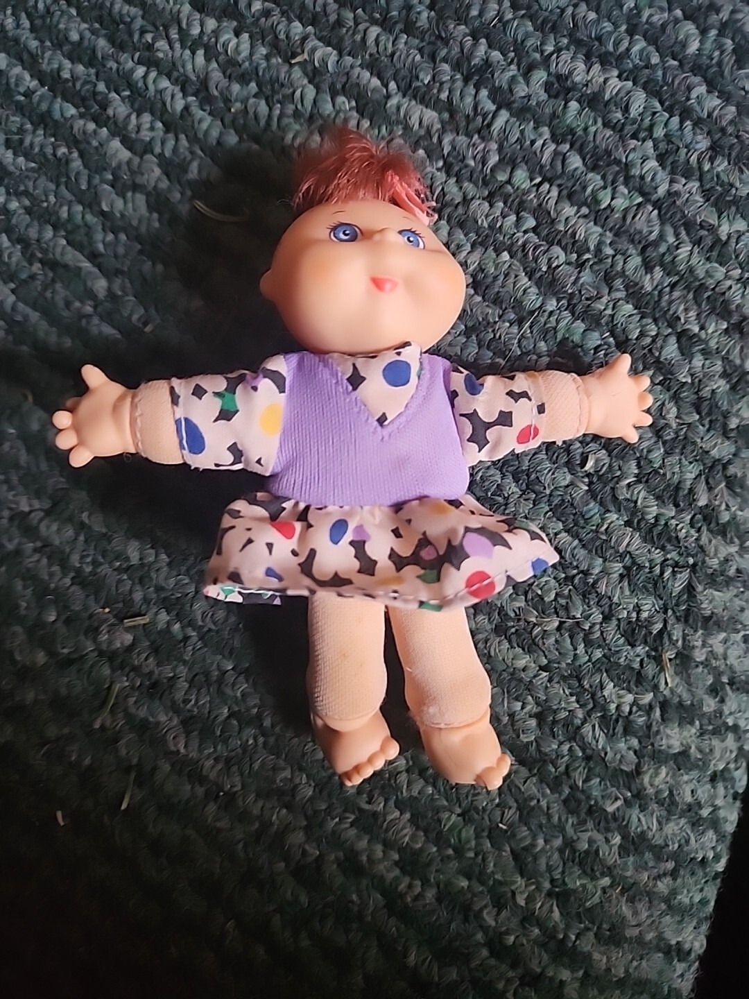 Miniature Small Cabbage Patch Doll Red Hair 1984 | eBay