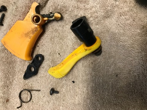 ryobi leaf blower RY09056 CRUISE LEVER THROTTLE KNOB TRIGGER & SPRING ...