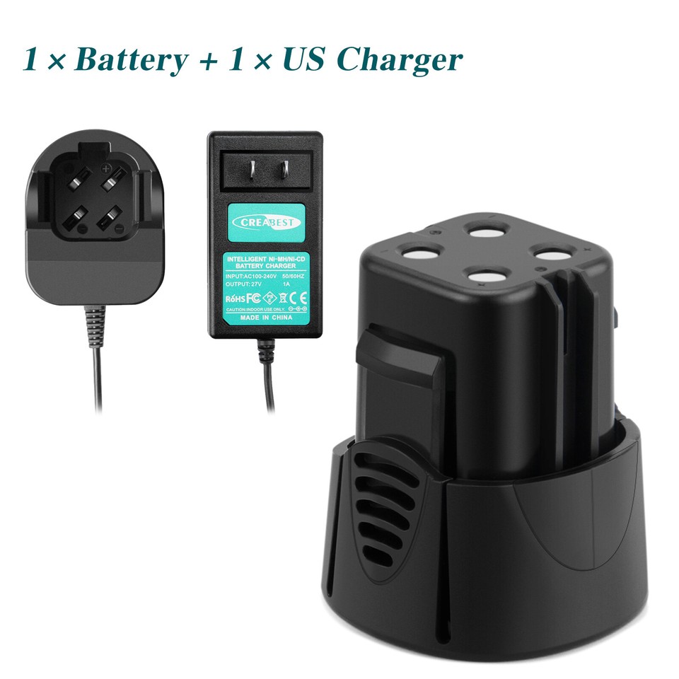 3500mAh 4.8V Ni-MH Battery /Charger For Dremel 5000755-01 7300-N/8 755 ...