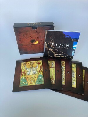 Riven: The Sequel to Myst (Windows/Mac, 1997), Complete with all 5 cds ...