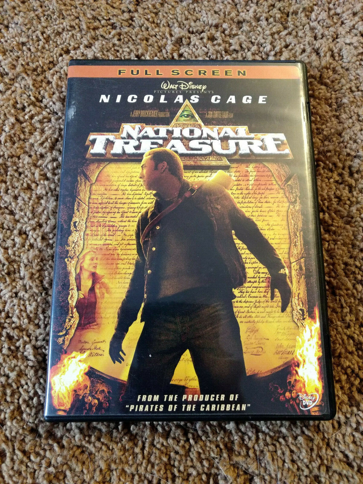 National Treasure DVD - Fullscreen 786936242911| eBay