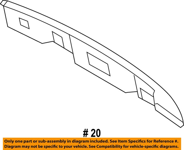 Nissan 747984BA0A Genuine OEM Rear Shield for sale online | eBay