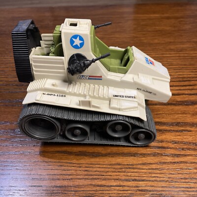 Vintage 1986 GI Joe Sgt Slaughter's TRIPLE T Tank Vehicle ARAH Hasbro ...