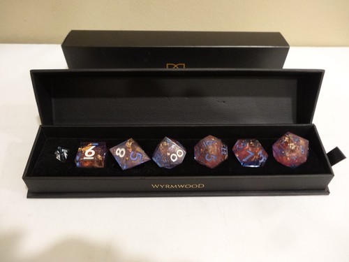 Dispel Dice Wyrmwood Kickstarter Vaporwave Exclusive Polyhedral Set ...
