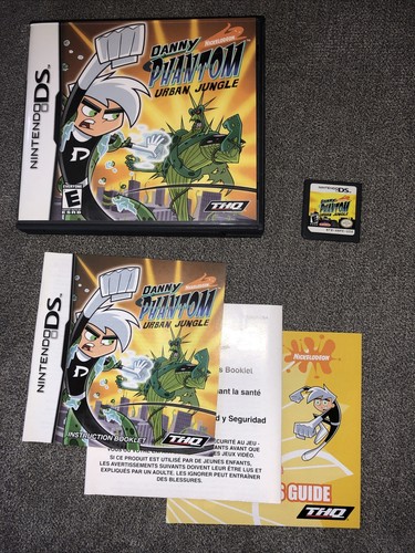 Danny Phantom Urban Jungle (Nintendo DS, 2006) Video Game Complete w ...