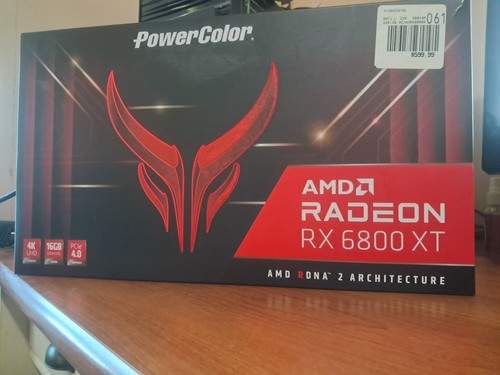 PowerColor Red Devil AMD Radeon RX 6800 XT 3DHE OC 16GB GDDR6 DP*3/HDMI ...