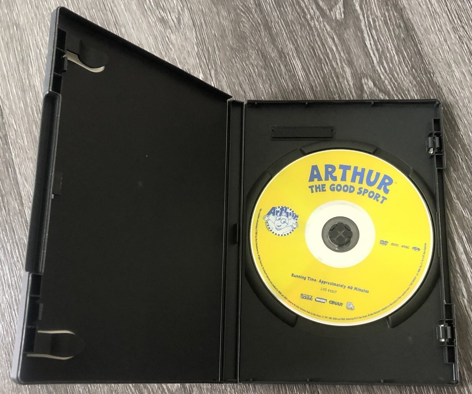 PBS Kids Arthur The Good Sport DVD Muffy, Francine, Soccer, Cartoon TV ...