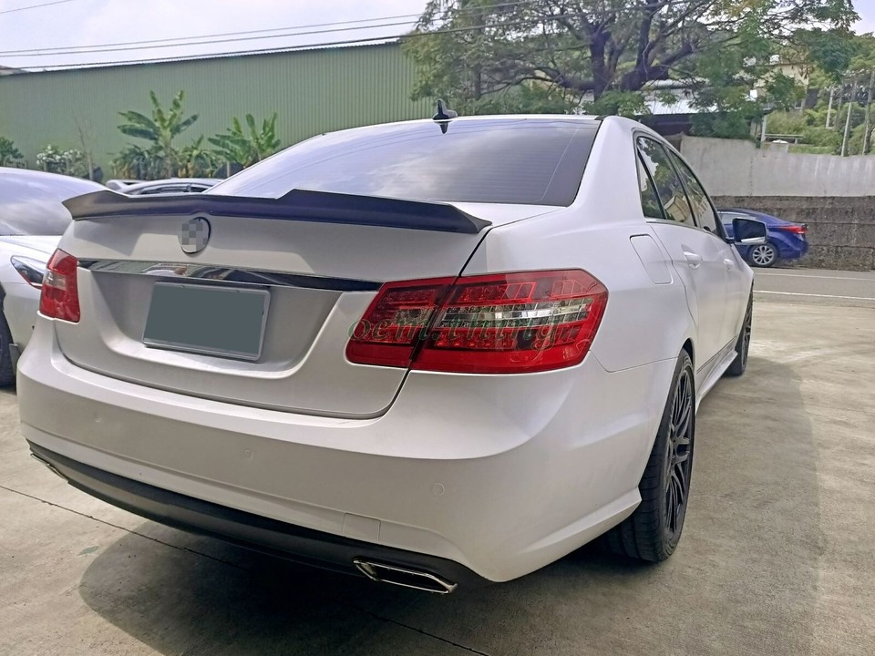 2016 Fit FOR Mercedes Benz E Class W212 Sedan V Type Rear Trunk Spoiler ...