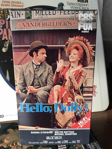 Hello, Dolly! (VHS 1984) Barbra Streisand Walter Matthau CBS/FOX Video ...