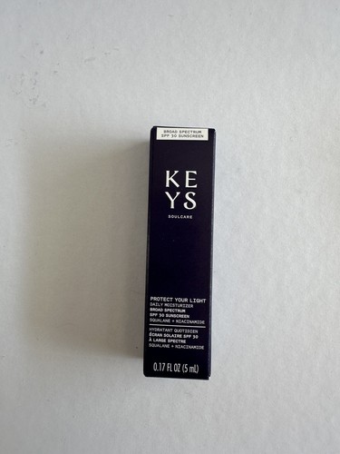 Keys Soulcare Protect Your Light Daily Moisturizer SPF 30 0.17oz/5ml | eBay