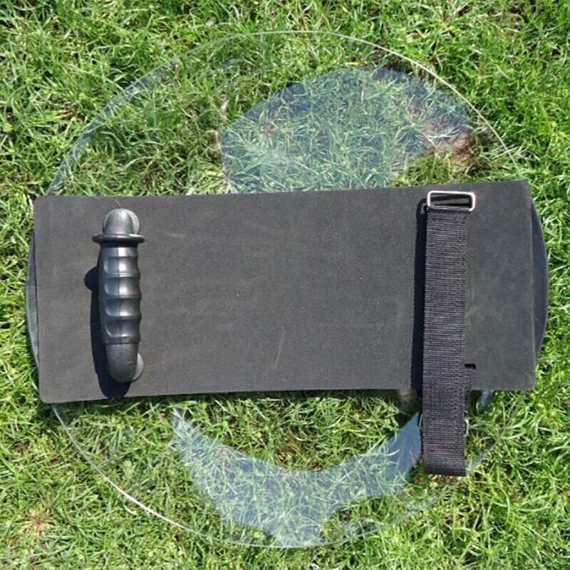 Diameter 55cm 3mm PC Round Polycarbonate Anti-Riot Shield for Campus ...