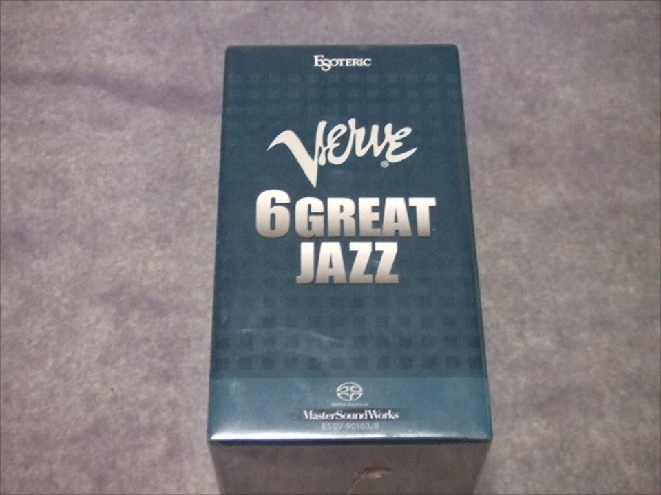 Verve 6 Great Jazz Esoteric SACD Hybrid Box Set 6 Discs ESSV-90163/68 ...