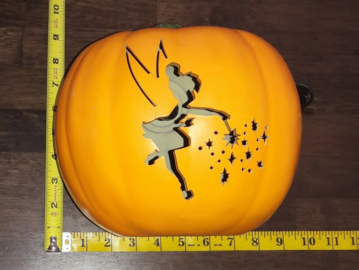 Tinkerbell Silhouette Pumpkin 13 Truly Magical Disney Pumpkin Carvings