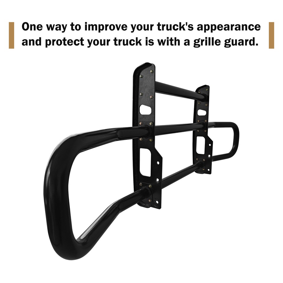 Heavy Duty Deer Guard For Volvo VN/VNL 2018-2024 Bumper Semi Truck WITH ...