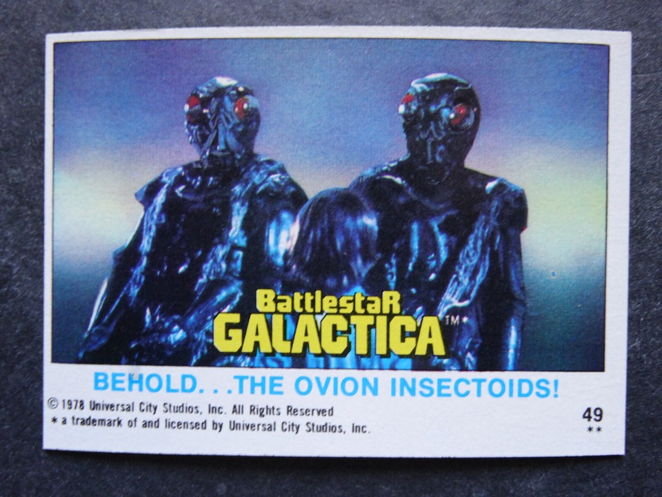 (VG) 1978 Topps Battlestar Galactica TV Show Card Complete Your Set U ...
