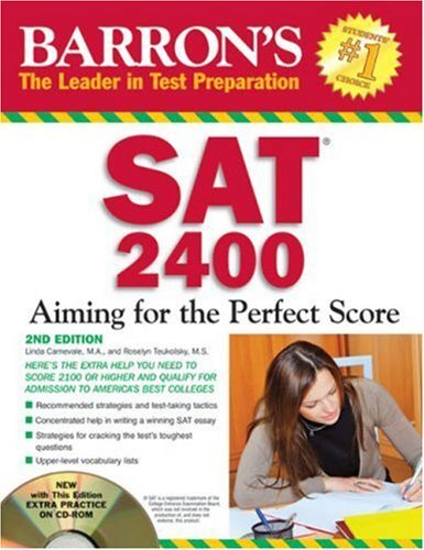 SAT 2400: Aiming for the Perfect Score (Barron's SAT 2400),Linda ...