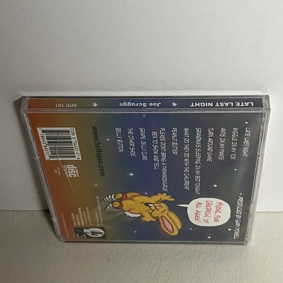 Vintage 1984 Joe Scruggs Late Last Night CD Childrens | eBay