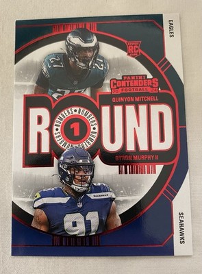 2024 Panini Contenders - Round Numbers Quinyon Mitchell, Byron Murphy ...