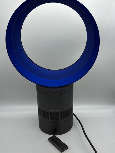 Dyson Cool AM06 10” Desk Table Fan Air Multiplier Blue WITH Remote ...