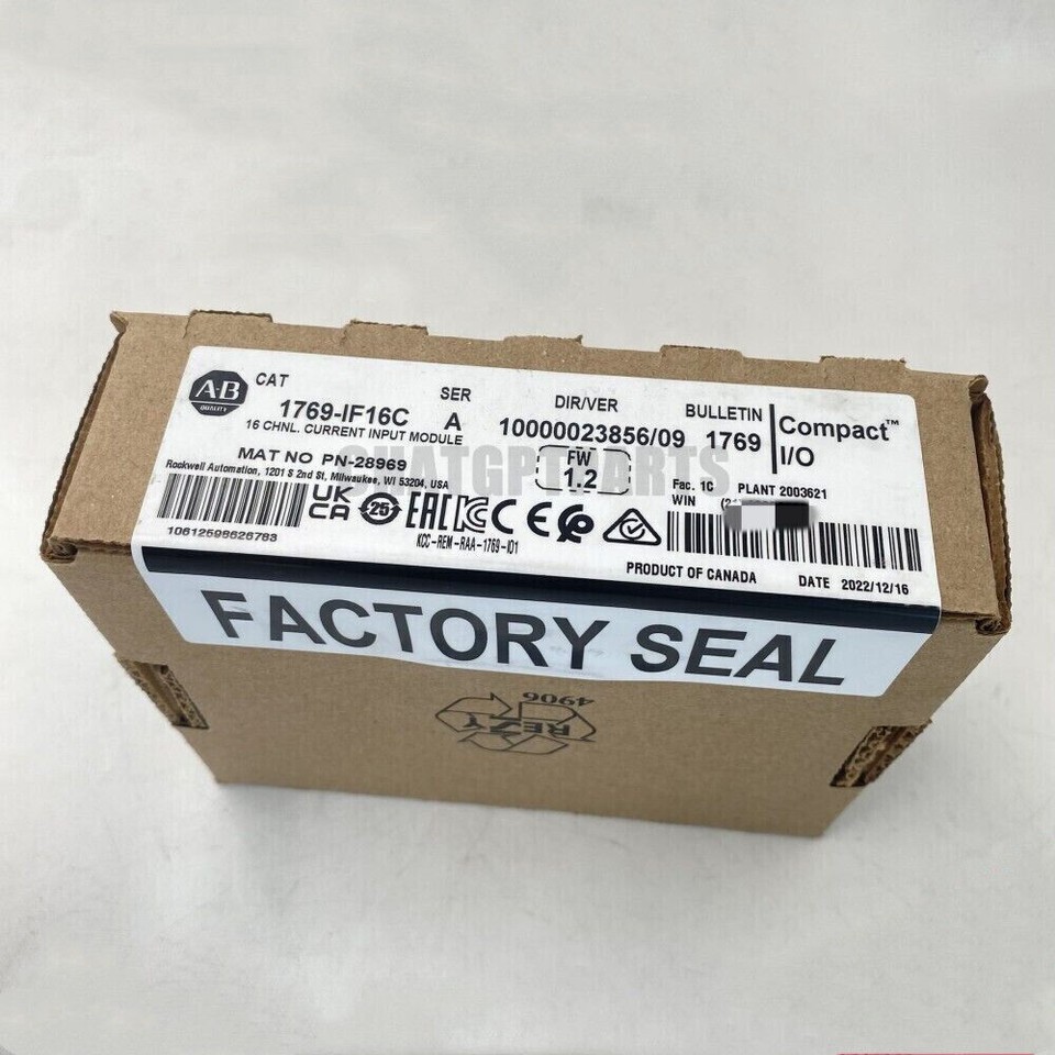 1PC New Allen Bradley 1769-IF16C CompactLogix 16 Pt A/I Current Module ...