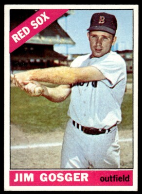 1966 Topps Jim Gosger / Boston Red Sox #114 | eBay