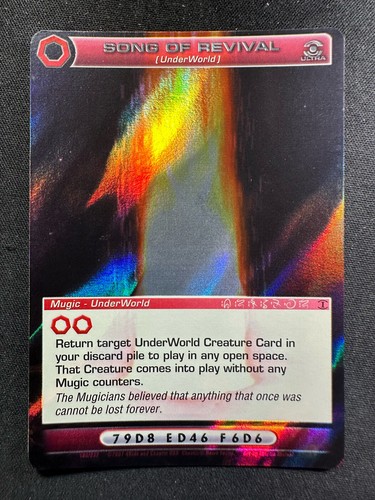 Chaotic Ripple Song of Revival (Underworld) 189/232 DOP 1st Ed Ultra ...