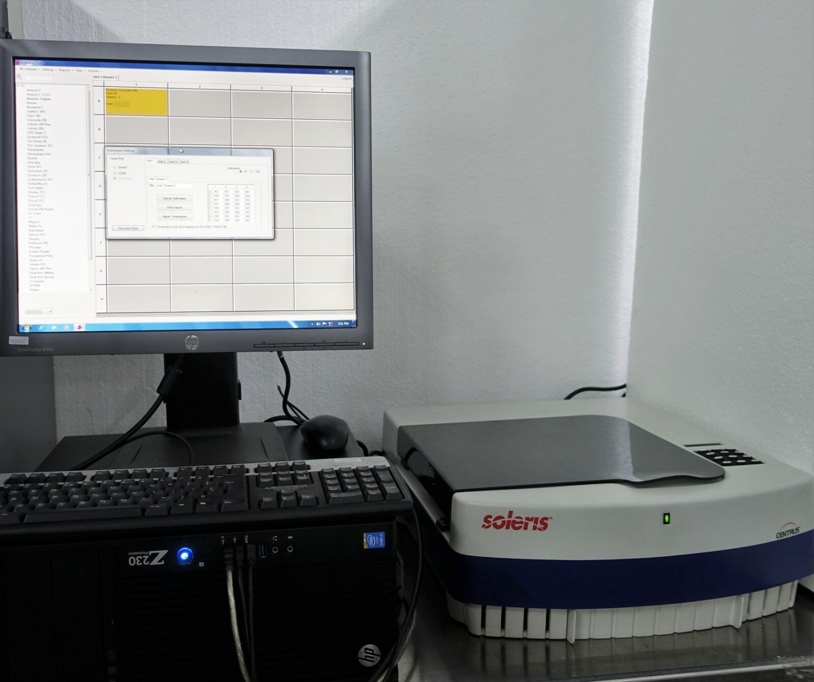 CENTRUS NEOGEN SOLERIS 32 UNIT MICROBIAL FOOD SAFETY MICROBIOLOGY w PC ...