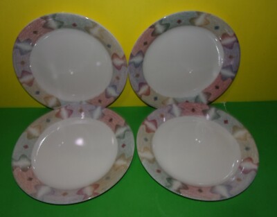 Set of 4 Corning Ware Corelle MIRAGE Southwest Pattern 7 1/4" Salad ...
