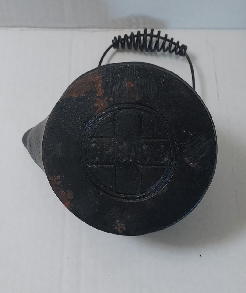 Vintage Griswold Cast Iron Tea Kettle Miniature HTF Salesman Sample | eBay