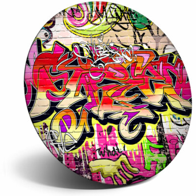 Awesome Fridge Magnet - Cool Funky Graffiti Wall Art Artistic Fun Cool ...